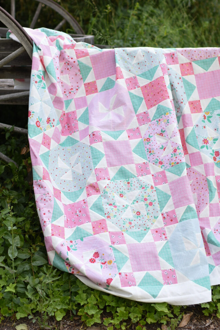 Rose Trellis Quilt Pattern